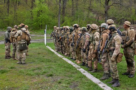 Members Newly Formed Spartan Brigade Take Editorial Stock Photo - Stock ...