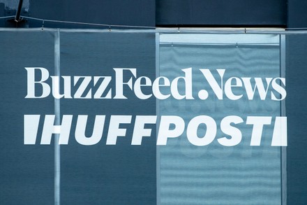 Banner Buzzfeed Companys Office Building Los Editorial Stock Photo ...