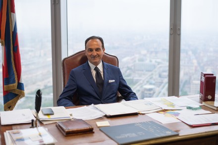 Alberto Cirio President Piemonte Region Skyscraper Editorial Stock ...