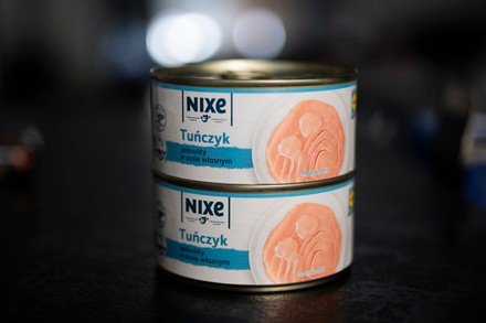 Lidl Branded Cans Tuna Fish Seen Editorial Stock Photo - Stock Image ...