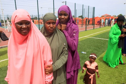 Group Muslim Women Poses Photograph After Editorial Stock Photo - Stock ...