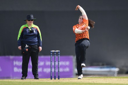 Eva Gray Sunrisers Celebrates Wicket Danni Editorial Stock Photo ...