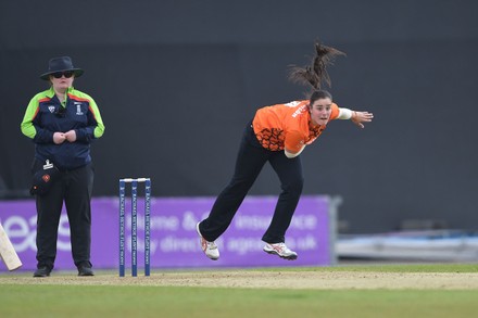 Kate Coppack Sunrisers Bowling During Rachael Editorial Stock Photo ...