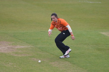 Kate Coppack Sunrisers Bowling During Rachael Editorial Stock Photo ...