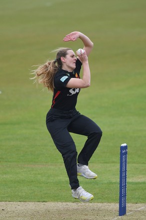 Kate Coppack Sunrisers Bowling During Rachael Editorial Stock Photo ...