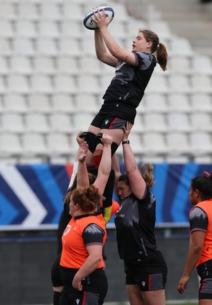 Bethan Lewis During Captains Run Stade Editorial Stock Photo - Stock ...