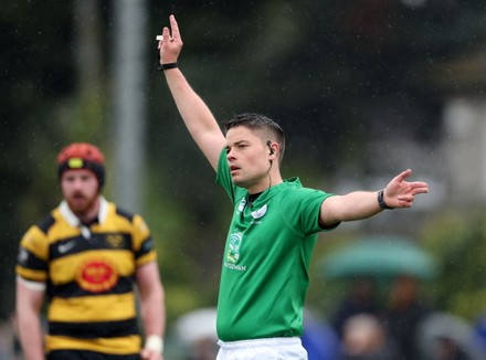 Clontarf Vs Young Munster Referee Chris Editorial Stock Photo - Stock ...