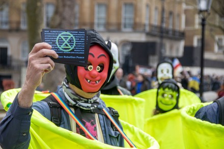 Extinction Rebellion Other Campaign Groups On Editorial Stock Photo ...