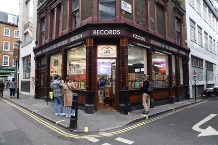 Sounds Universe Record Store Editorial Stock Photo - Stock Image ...