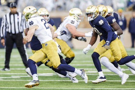 Notre Dame Defensive Back Benjamin Morrison Editorial Stock Photo ...