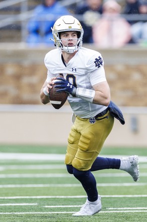 Notre Dame Quarterback Steve Angeli 18 Editorial Stock Photo - Stock ...