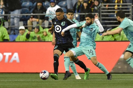 Seattle Sounders Midfielder Alex Roldan 16 Editorial Stock Photo ...