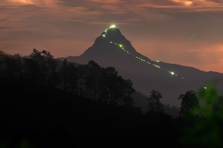 Bulblight Path General View Adams Peak Editorial Stock Photo - Stock ...
