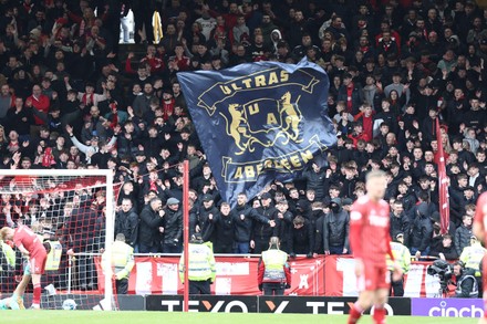 Aberdeen Fans During Cinch Scottish Premiership Editorial Stock Photo ...