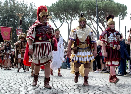 Historical Procession Set Off Circus Maximus Editorial Stock Photo ...