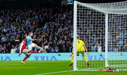 Erling Haaland Manchester City Has Shot Editorial Stock Photo - Stock ...