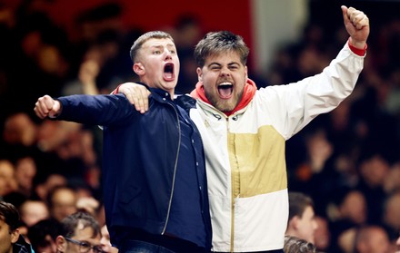 Bournemouth Fans Celebrate Editorial Stock Photo - Stock Image ...