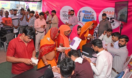 Beneficiaries Inflation Relief Camp Organised By Editorial Stock Photo ...