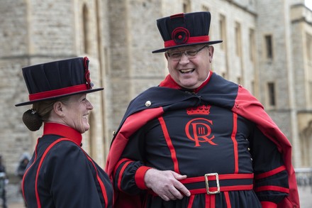 First Day New Yeoman Warder Uniform Editorial Stock Photo - Stock Image ...
