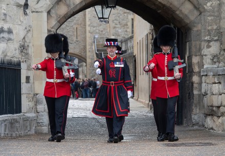 First Day New Yeoman Warder Uniform Editorial Stock Photo - Stock Image ...