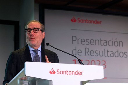 Spanish Grupo Santander Banking Groups Ceo Editorial Stock Photo ...