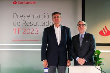Spanish Grupo Santander Banking Groups Ceo Editorial Stock Photo ...
