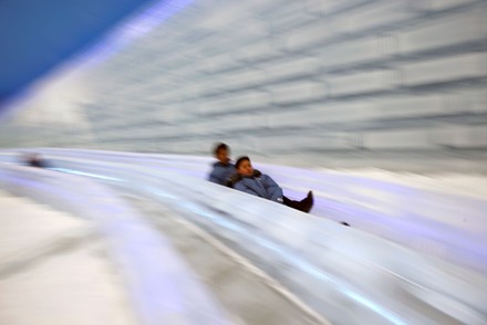 Picture Taken Slow Shutter Speed Shows Editorial Stock Photo - Stock ...