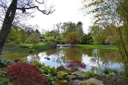 Works Repair Historic Water Garden Ponds Editorial Stock Photo - Stock ...