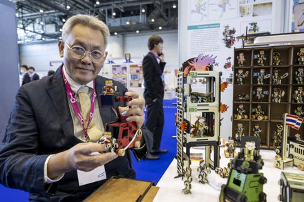 Eric Vassaux Switzerland Presents His Invention Editorial Stock Photo - Stock Image | Shutterstock