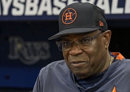 Houston Astros Manager Dusty Baker Talks Editorial Stock Photo - Stock ...