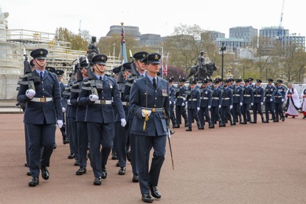 Members Rfa Arrive Buckingham Palace Military Editorial Stock Photo ...