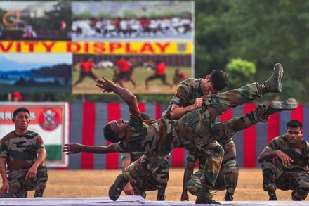 Indian Army Training Cadets Display Their Editorial Stock Photo - Stock ...
