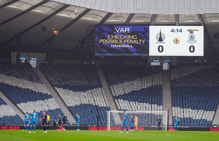 Var Check Possible Penalty Inverness Referee Editorial Stock Photo ...