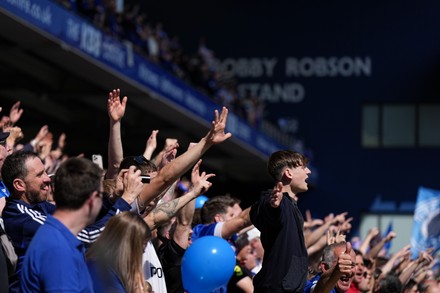 Ipswich Town Fans Celebrate Editorial Stock Photo - Stock Image ...