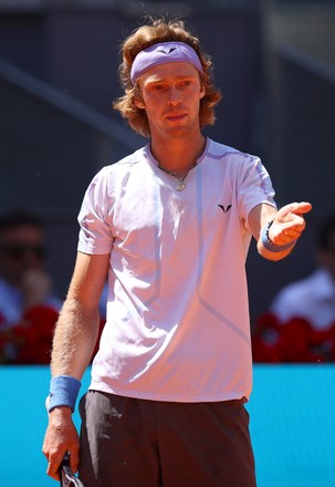 Andrey Rublev Russia Frustrated Editorial Stock Photo - Stock Image ...
