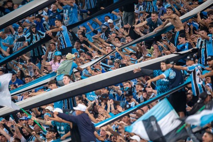 Gremio Fans During Match Between Gremio Editorial Stock Photo - Stock ...
