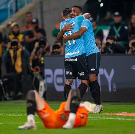 Everton Galdino Do Gremio Celebrates His Editorial Stock Photo - Stock ...