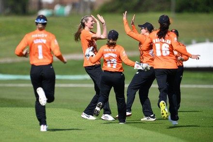 Lauren Bell Southern Vipers Teammates Celebrate Editorial Stock Photo ...