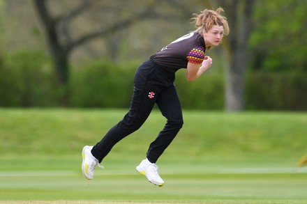 Grace Potts Central Sparks Bowling During Editorial Stock Photo - Stock Image | Shutterstock
