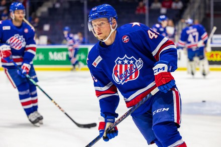 Rochester Americans Defenseman Zach Metsa 48 Editorial Stock Photo ...