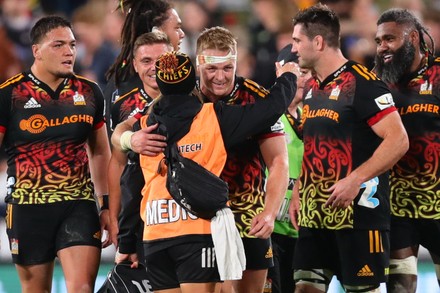 Cortez Ratima Chiefs During Super Rugby Editorial Stock Photo - Stock ...