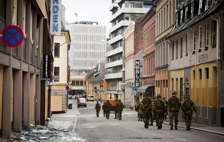 Soldiers On Streets Oslo Editorial Stock Photo - Stock Image | Shutterstock