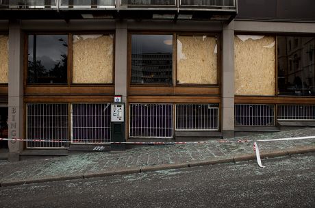 Oslo Town Centre After Explosion Editorial Stock Photo - Stock Image ...