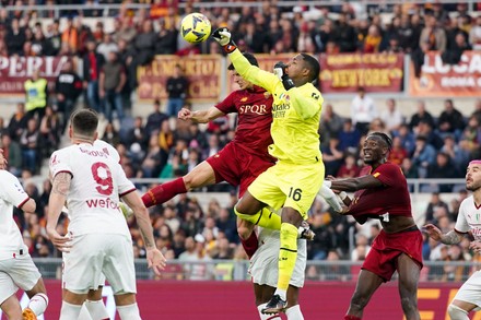 Mike Maignan Ac Milan Saves On Editorial Stock Photo - Stock Image ...
