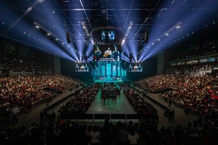 Stadium View During Pope Franciss Meeting Editorial Stock Photo - Stock ...