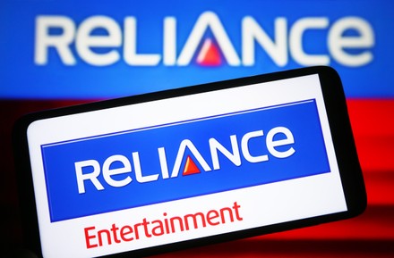 This Photo Illustration Reliance Entertainment Pvt Editorial Stock ...