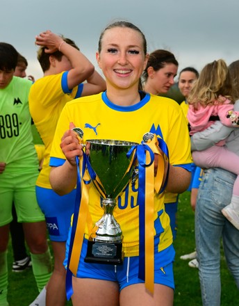 Final Whistle Celebrations Promotion Scarlett Williams Editorial Stock ...