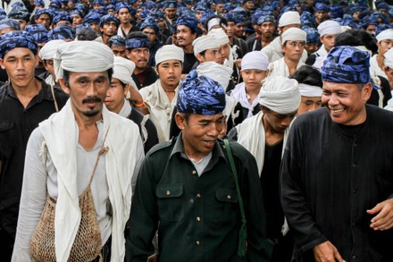 Baduy People Participate Series Seba Baduy Editorial Stock Photo ...