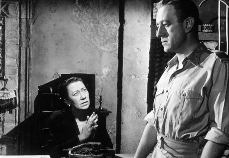 Flora Robson Alec Guinness Film Malta Editorial Stock Photo - Stock ...