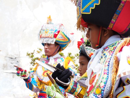 Dancers Performing Traditional Indigenous Dance Scissors Editorial ...
